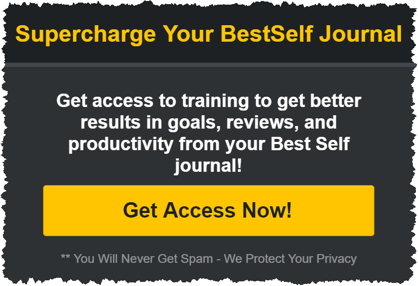 Best Self Journal Goal Setting & Guide - Productivity Academy